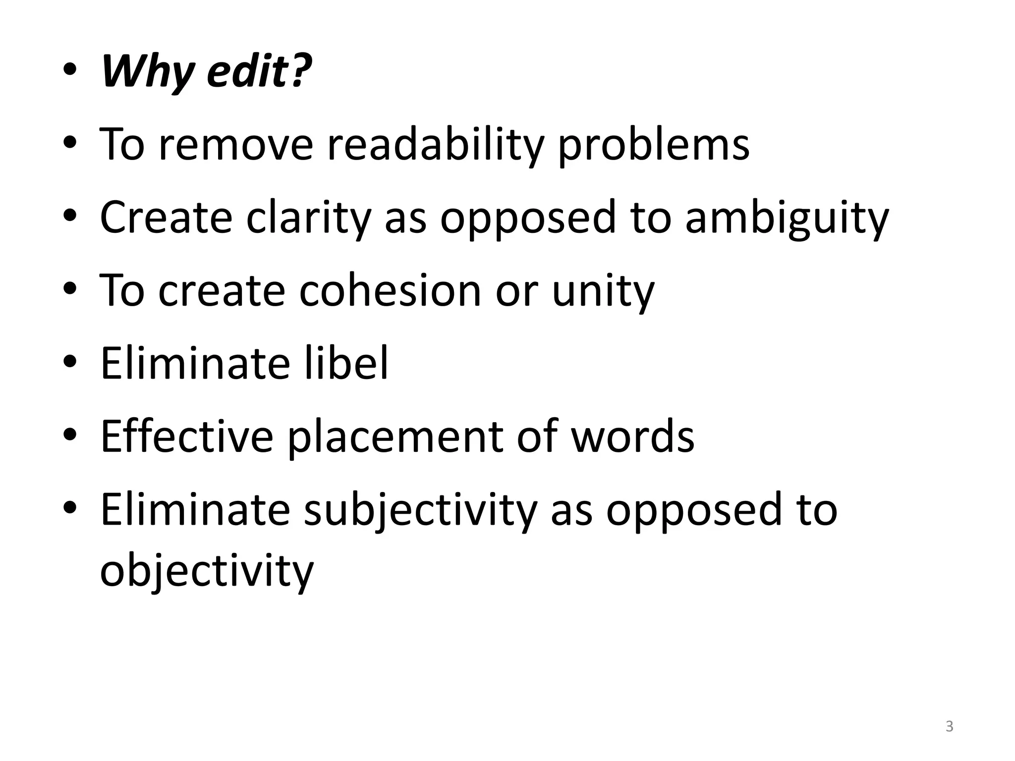 HOW MODERN EDITING TECHNIQUES ARE USED AT THE WORKPLACE ASSIGNMENT PPT ...