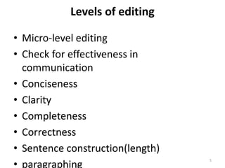 HOW MODERN EDITING TECHNIQUES ARE USED AT THE WORKPLACE ASSIGNMENT PPT ...
