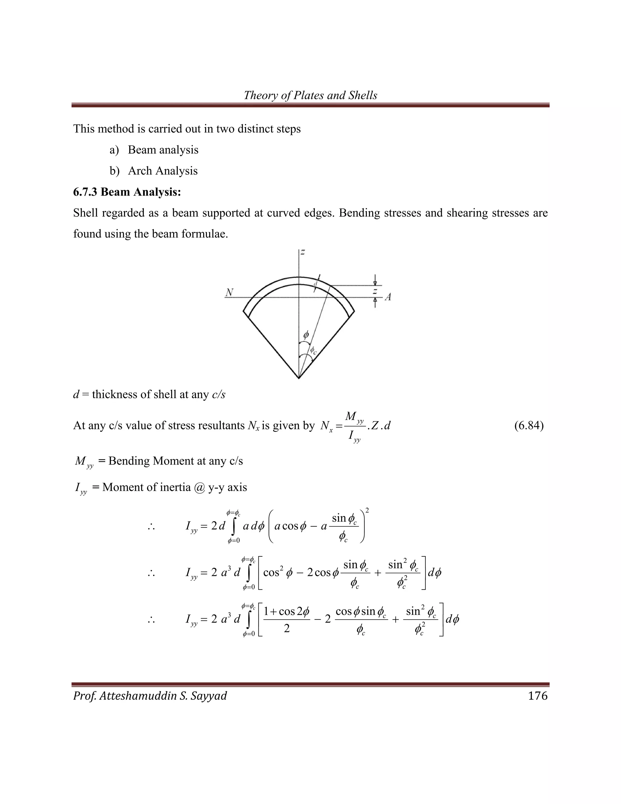 Theory of Plates and Shells | PDF