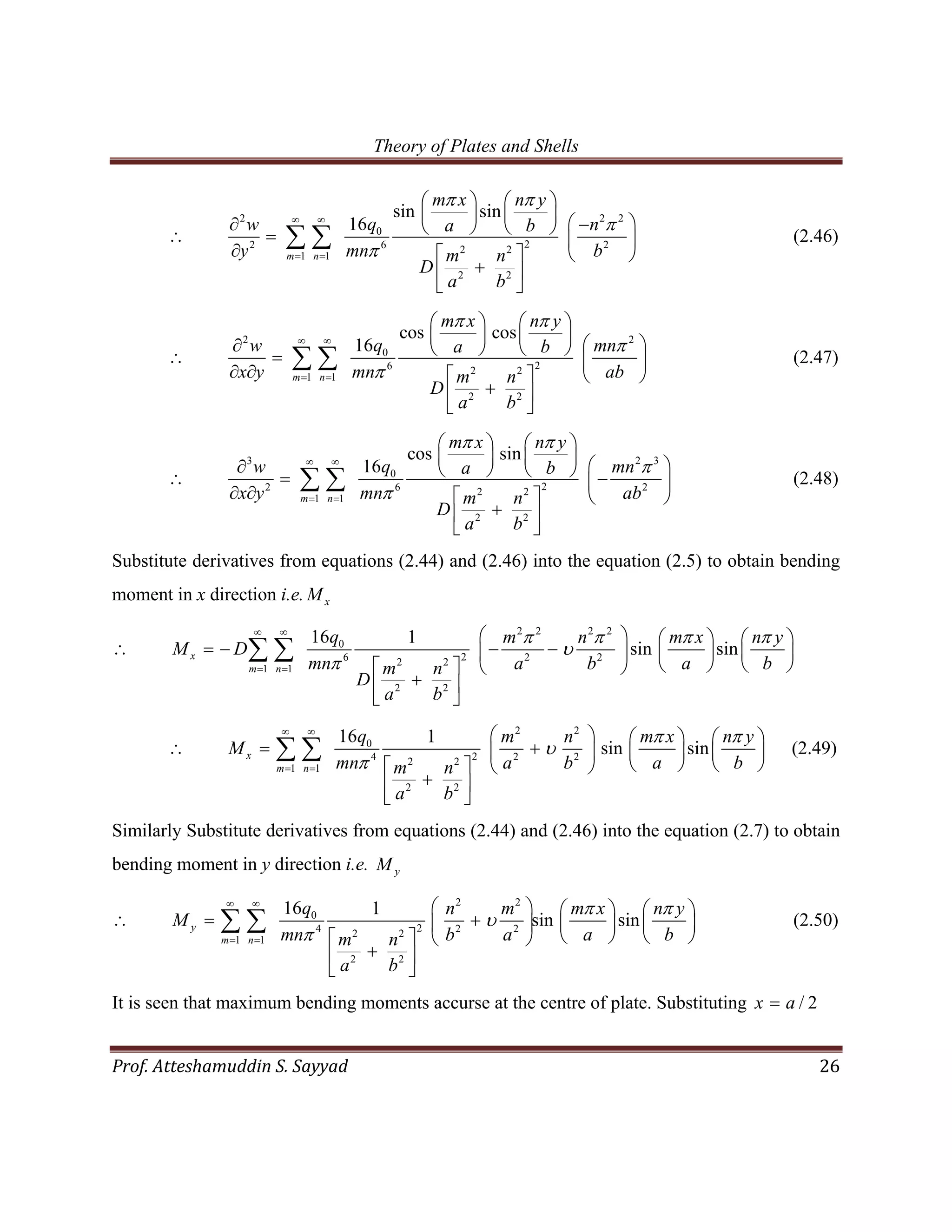 Theory of Plates and Shells | PDF