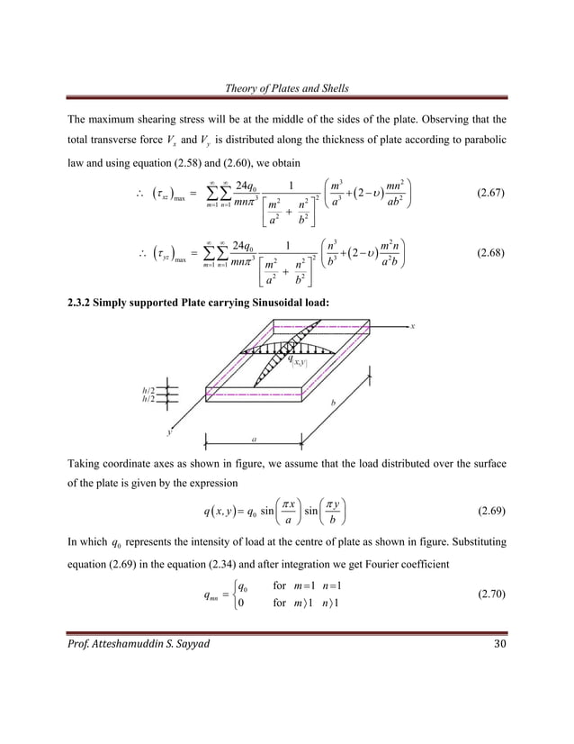 Theory of Plates and Shells | PDF