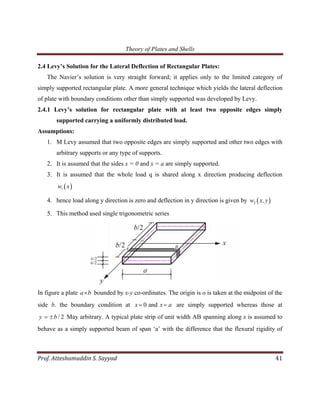 Theory of Plates and Shells | PDF