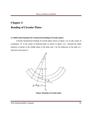 Theory of Plates and Shells | PDF