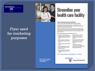 TPS Lean Healthcare Overview | PPS