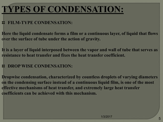condensation | PPT