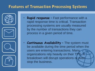 Transaction Processing System | PPT
