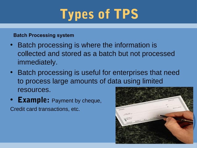 Transaction Processing System | PPT | Databases | Computer Software and Applications