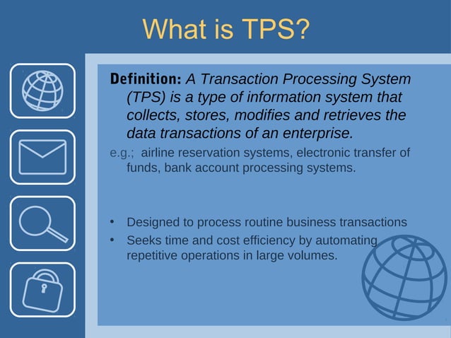 Transaction Processing System | PPT | Databases | Computer Software and Applications