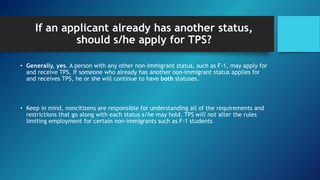 TPS for International Educators | PPTX