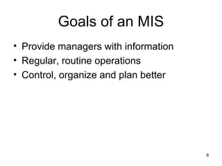 TPS Vs MIS | PPT