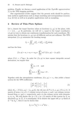 Approximate Thin Plate Spline Mappings | PDF | Computing | Technology & Computing