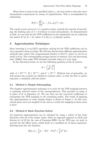 Approximate Thin Plate Spline Mappings | PDF | Computing | Technology & Computing