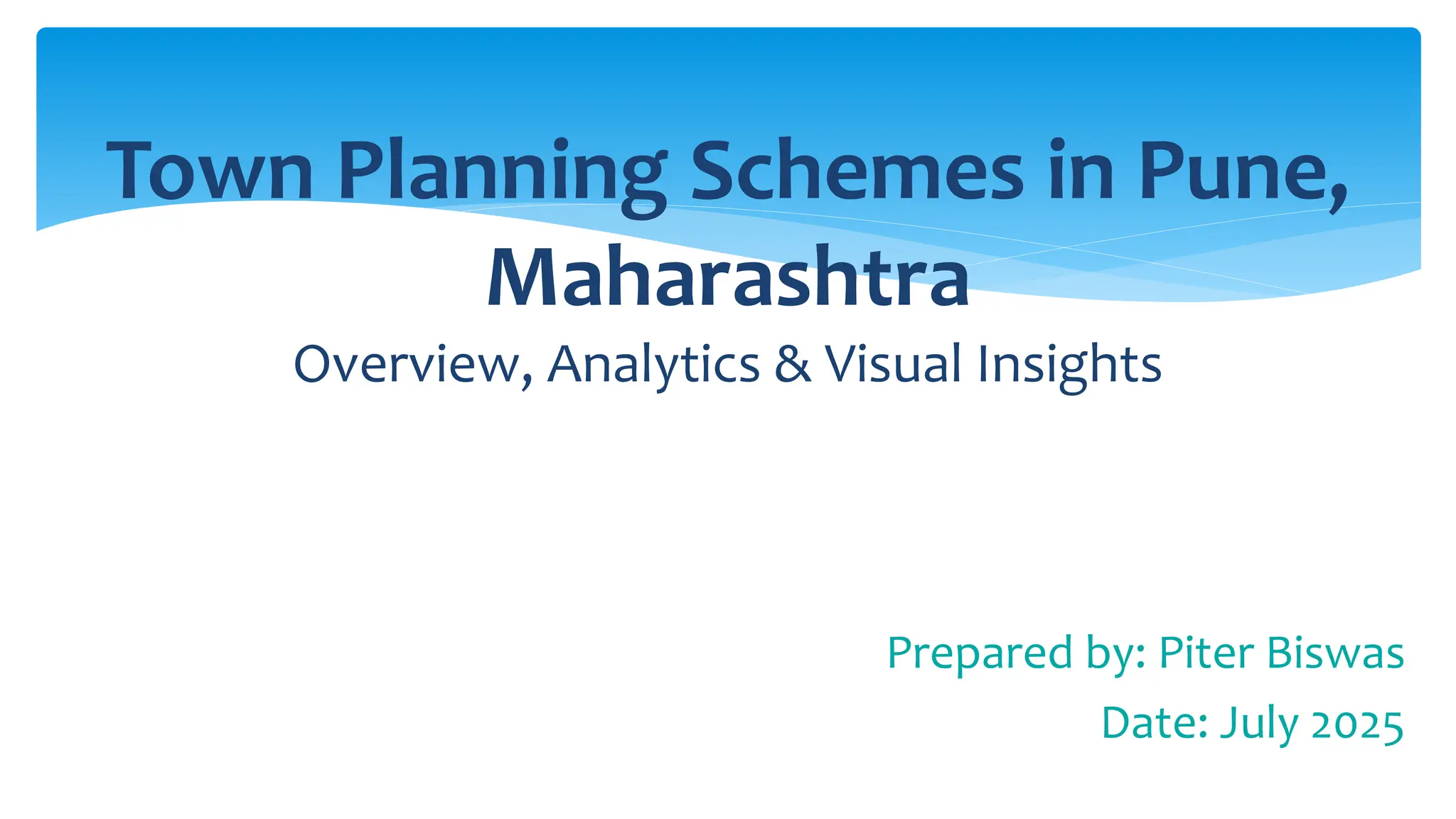 Town Planning Schemes in Pune, Maharashtra | PDF