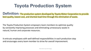 BASIC OF TOYOTA PRODUCTION SYSTEM | PPTX