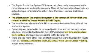 BASIC OF TOYOTA PRODUCTION SYSTEM | PPTX