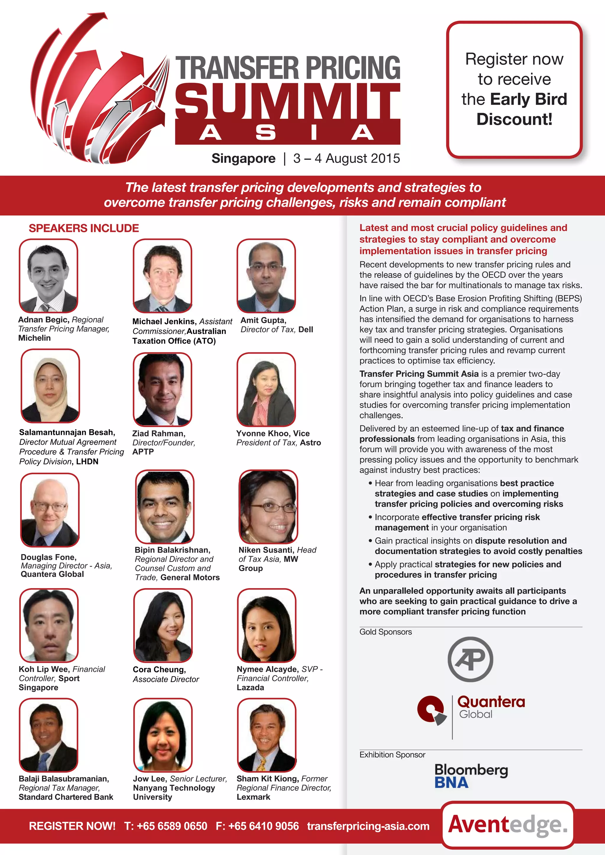 Tp summit asia-panelist | PDF | Business Expos & Conferences | Events