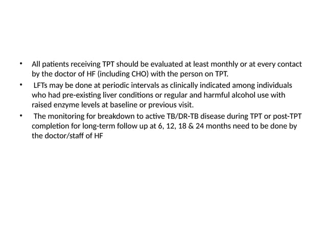 TB PREVENTIVE THERAPY IN INDIA BY DR PAYAL | PPTX