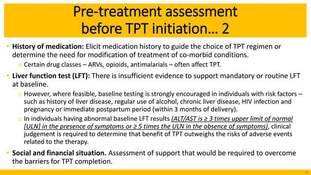 TPT guideline presentation MO (One day).pptx | Infectious Diseases ...