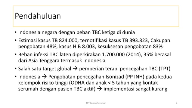Teraapi pengobatan tuberculosis dan .pptx
