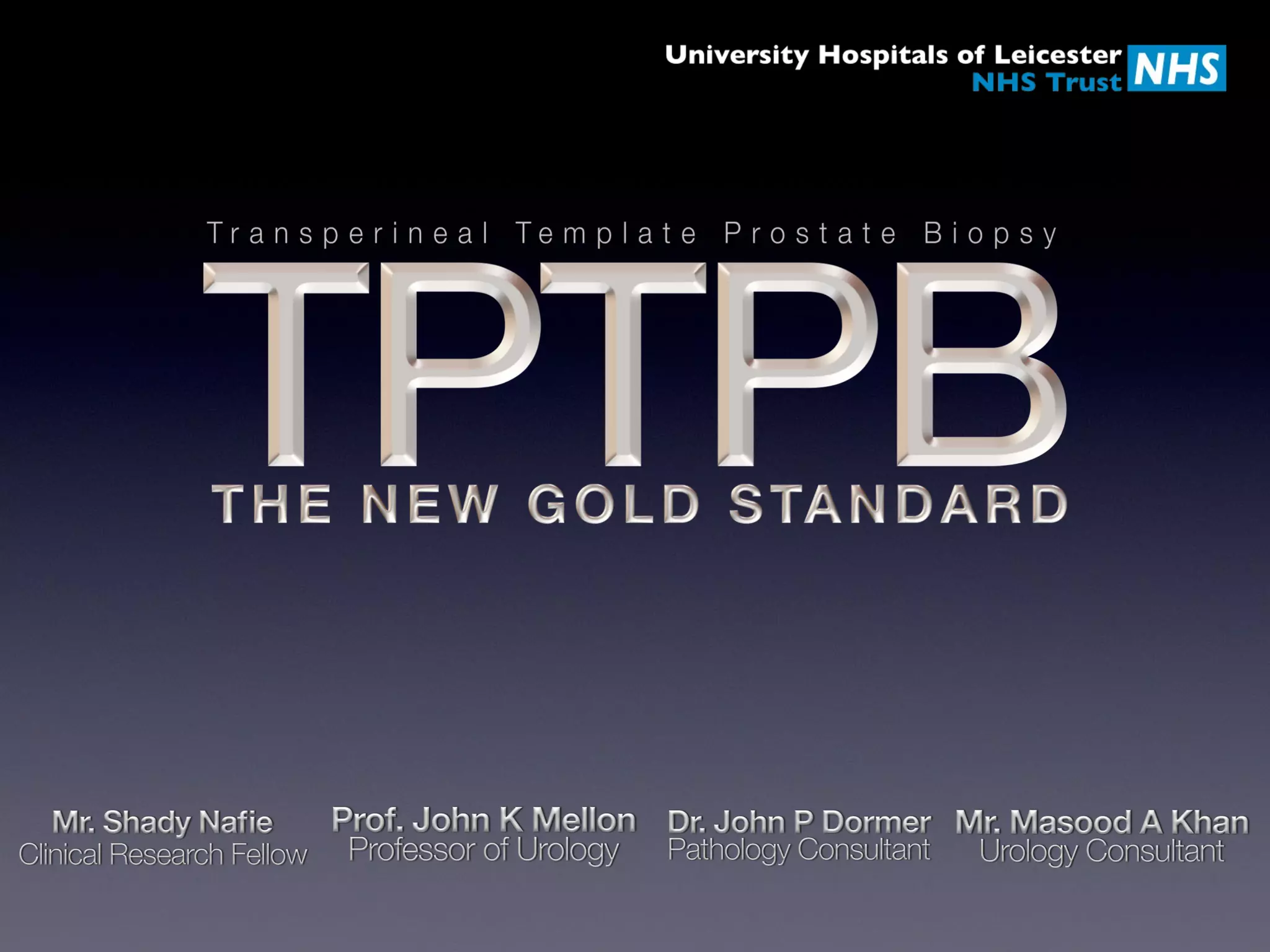 Transperineal Template Prostate Biopses Ppt