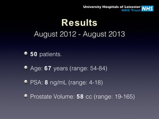 Transperineal Template Prostate Biopses | PPT