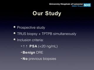 Transperineal Template Prostate Biopses | PPT