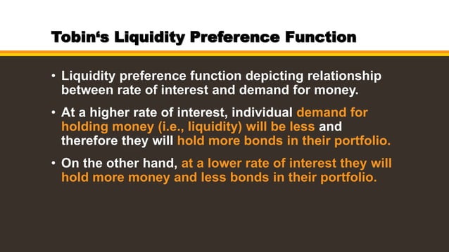 TOBIN’S PORTFOLIO BALANCE APPROACH | PPTX | Stocks and Bonds | Personal ...
