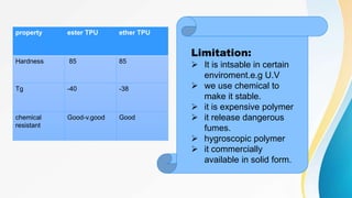 Thermoplastic Polyurathene | PPTX
