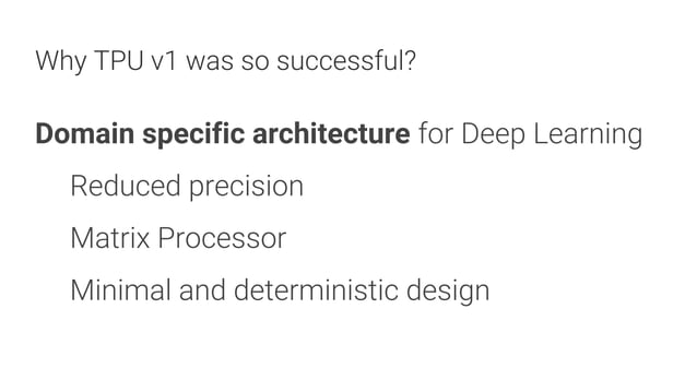 Yufeng Guo - Tensor Processing Units: how TPUs enable the next ...