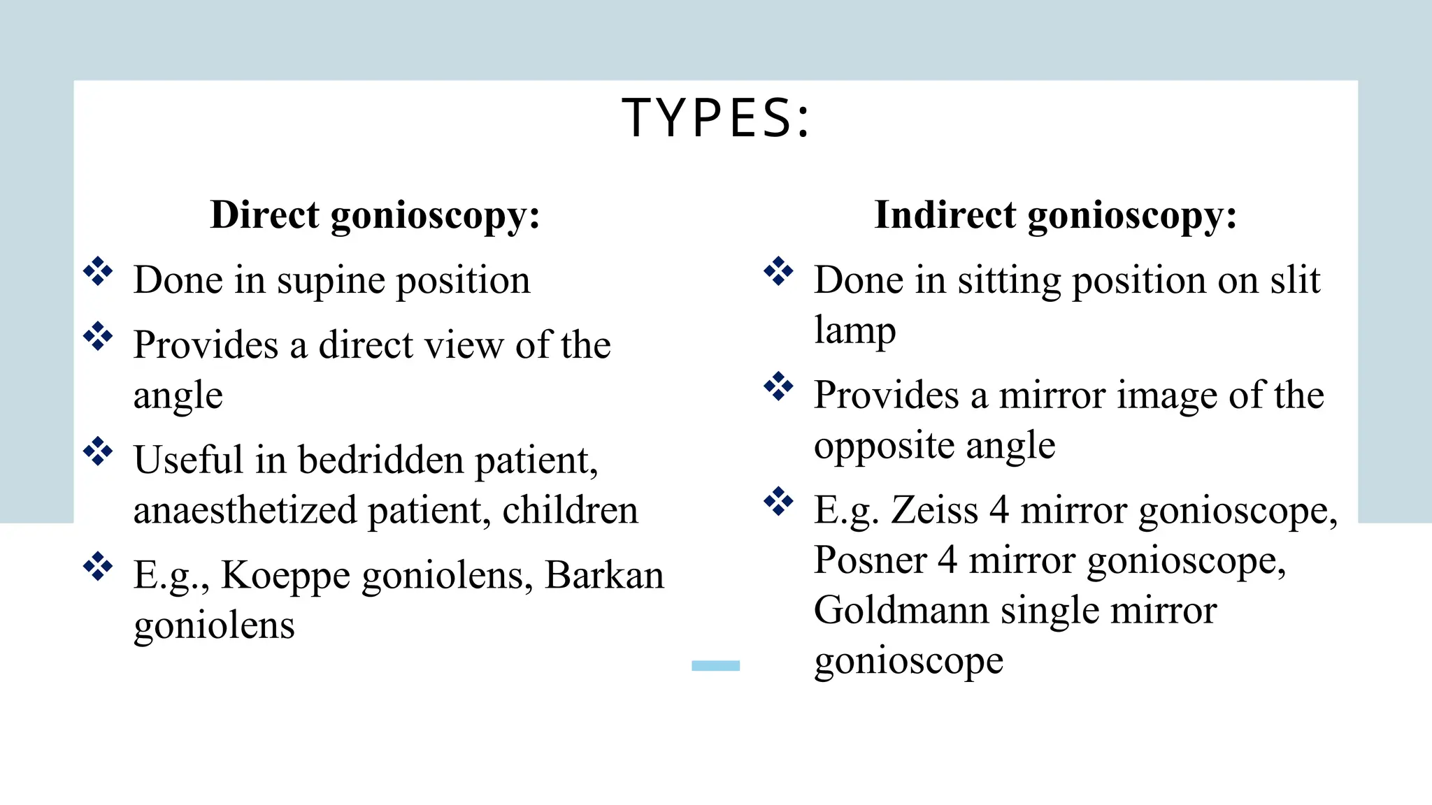 Ophthalmic presentation on Gonioscopy - A Simple overview | PPT