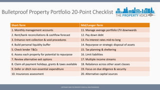 Bulletproof Your Property Portfolio | PPT