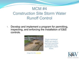 MS4 Permits - Get Ready for the Next Round | PPTX