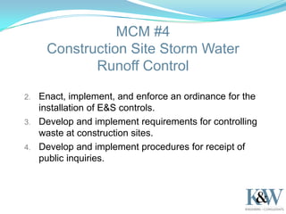 MS4 Permits - Get Ready for the Next Round | PPTX
