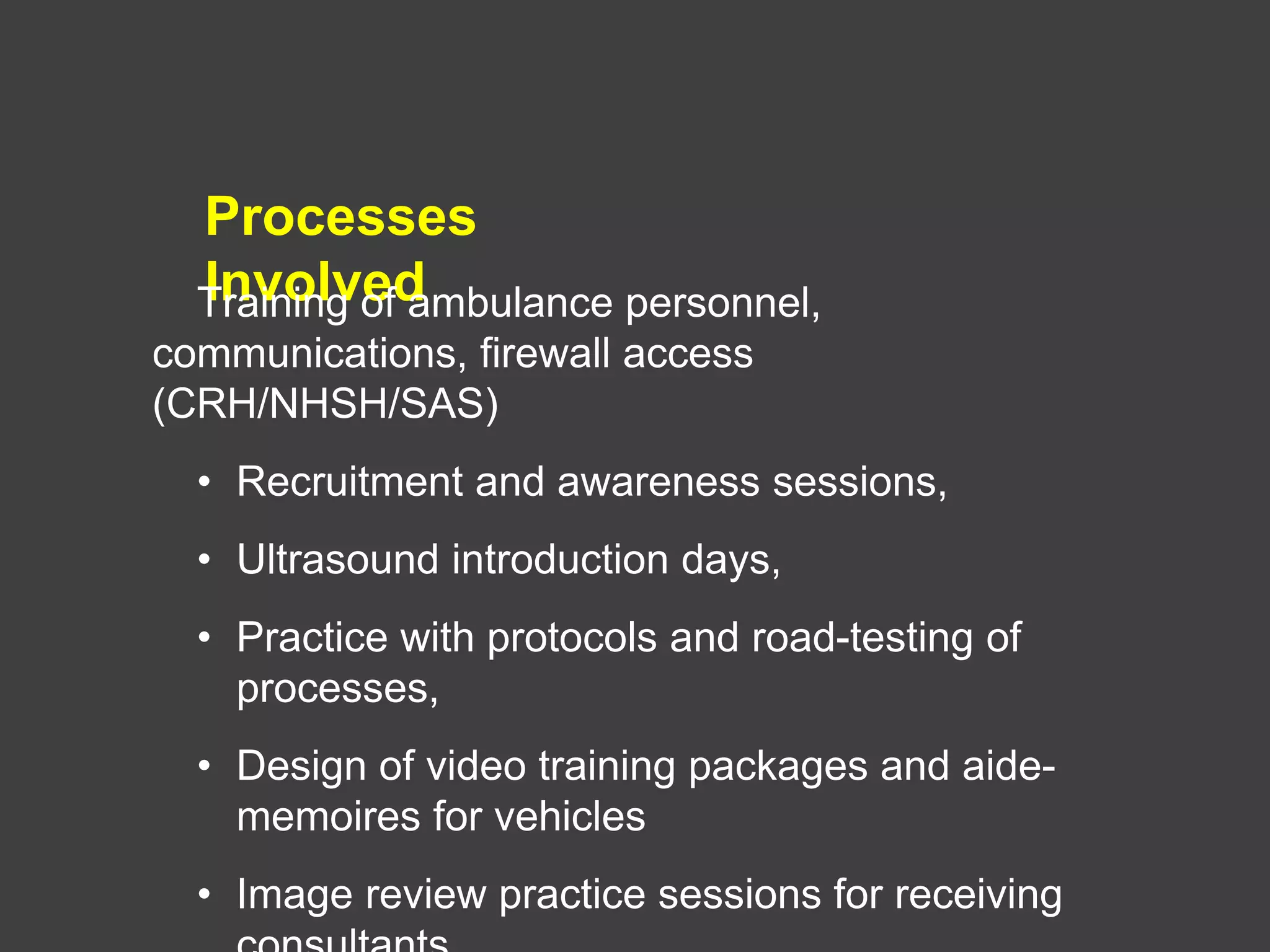 The evidence for Prehospital Ultrasound: Luke Regan | PPTX
