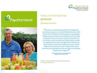Toerisme Pajottenland & Zennevallei - Ontmoetingsdag2014 Regionaal ...