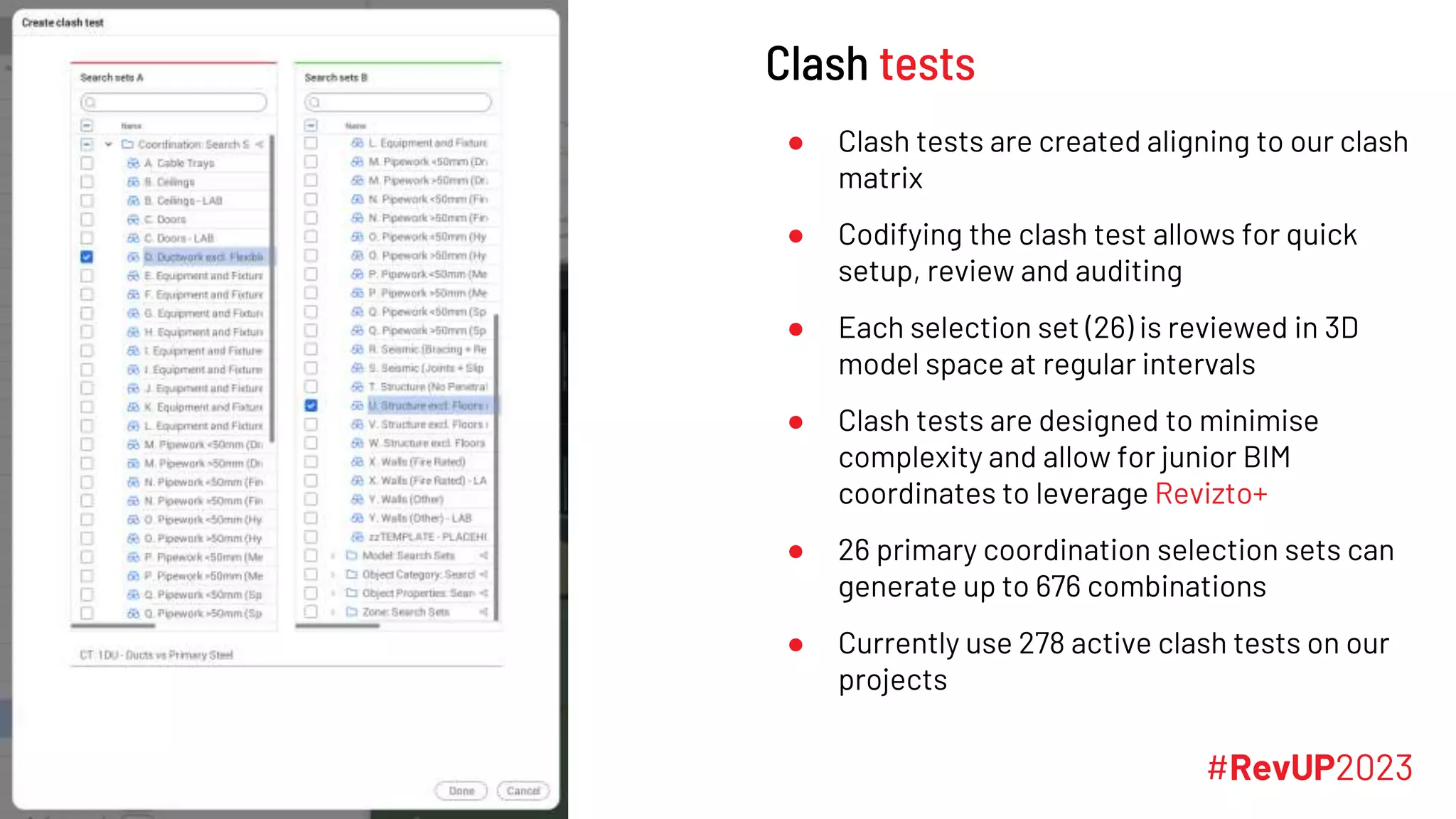 Revizto RevUP2023 - Codifying Coordination with Clash Automation | PPTX