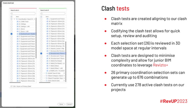 Revizto RevUP2023 - Codifying Coordination with Clash Automation | PPTX