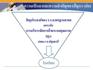Tqa presentation | PPT