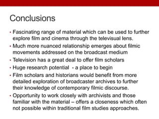 film and television fragments from the rte archive | PDF