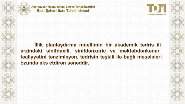 Təq.dimat-Planlaşdırma (1).pptxplan plan | PPT