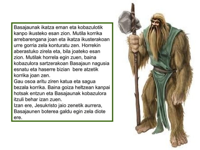 Euskal Mitologia. | PPT