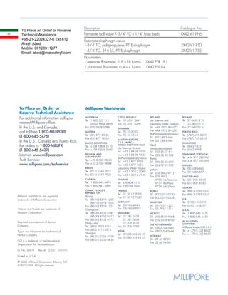 Pellicon holder | PDF