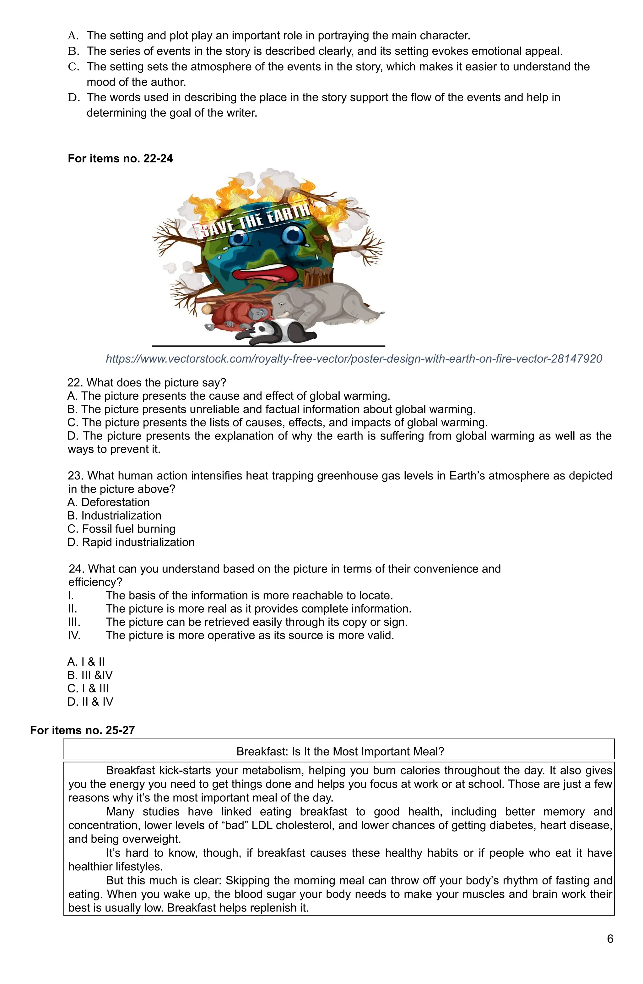 TQ English 10 Examination IWTH ANSWER KEY docx | PDF