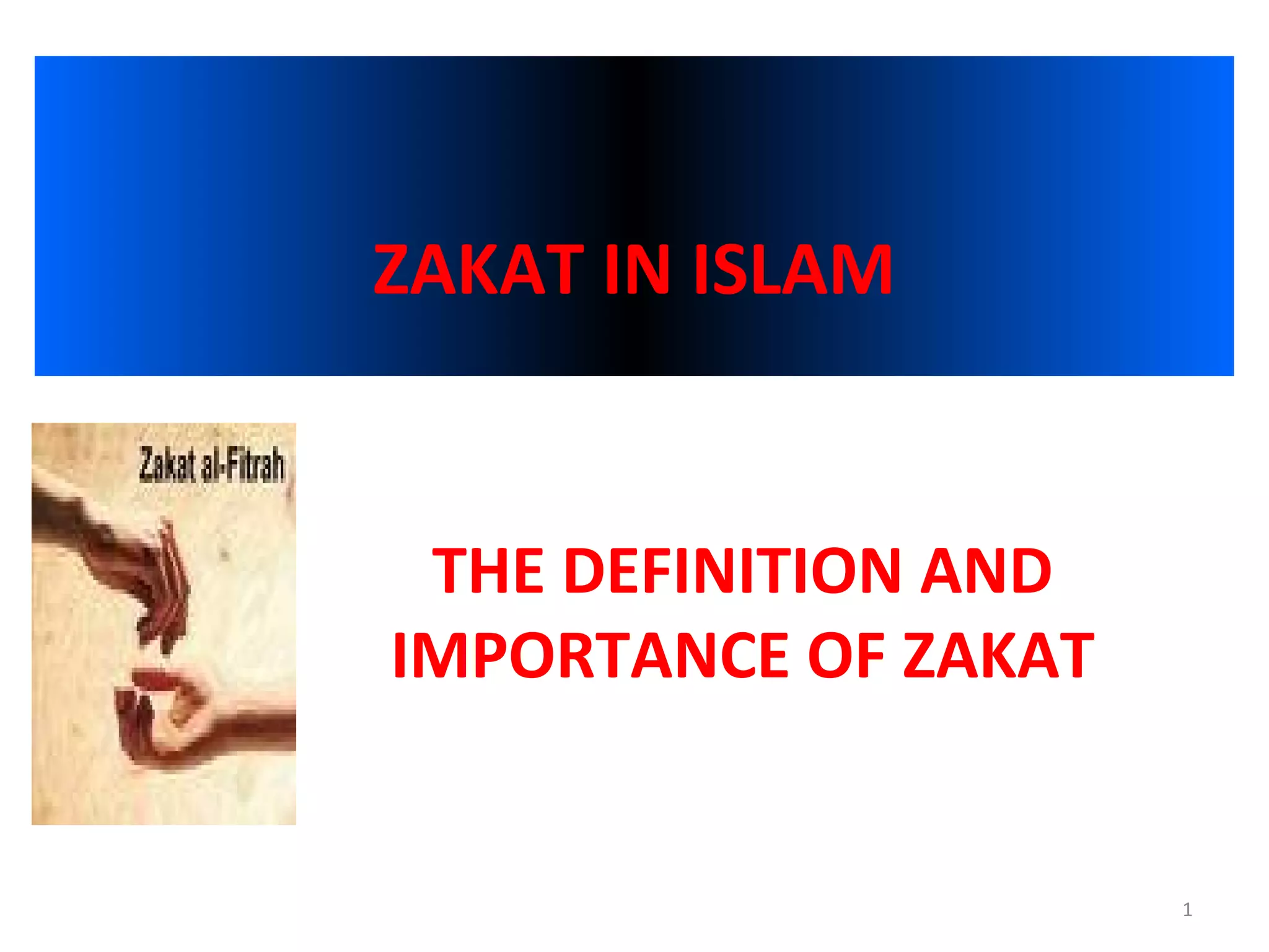 Zakat explained | PPT
