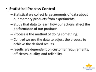 Statistical Process Control Tools | PPTX | Business | Business and Finance