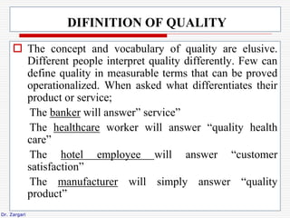 Total quality management | PPTX