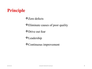 TOTAL QUALITY MANAGEMENT (TQM) | PPT