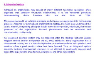 Total Quality Management (TQM) | PPTX