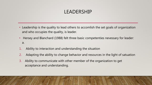 Importance of Leadership in Total Quality Mangement | PPTX | Executive ...