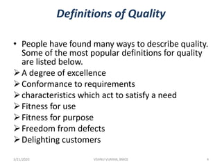 TOTAL QUALITY MANAGEMENT (TQM) | PDF